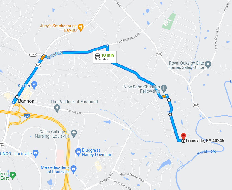 Hidden Hollow Orchard Map and Times